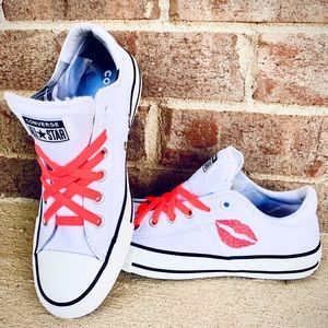 Converse | Shoes | Kiss Lips Converse Sneaker | Poshmark